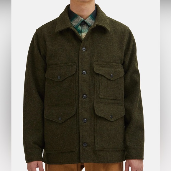 Filson | Jackets & Coats | Filson Mackinaw Wool Cruiser Jacket Forest ...